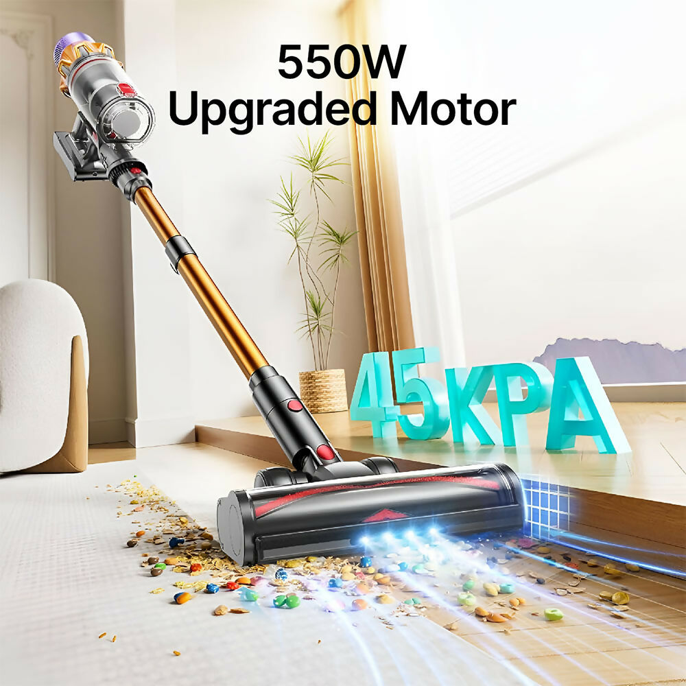 Cordless vacuum cleaner X7: With 45kPa suction power and complete free
