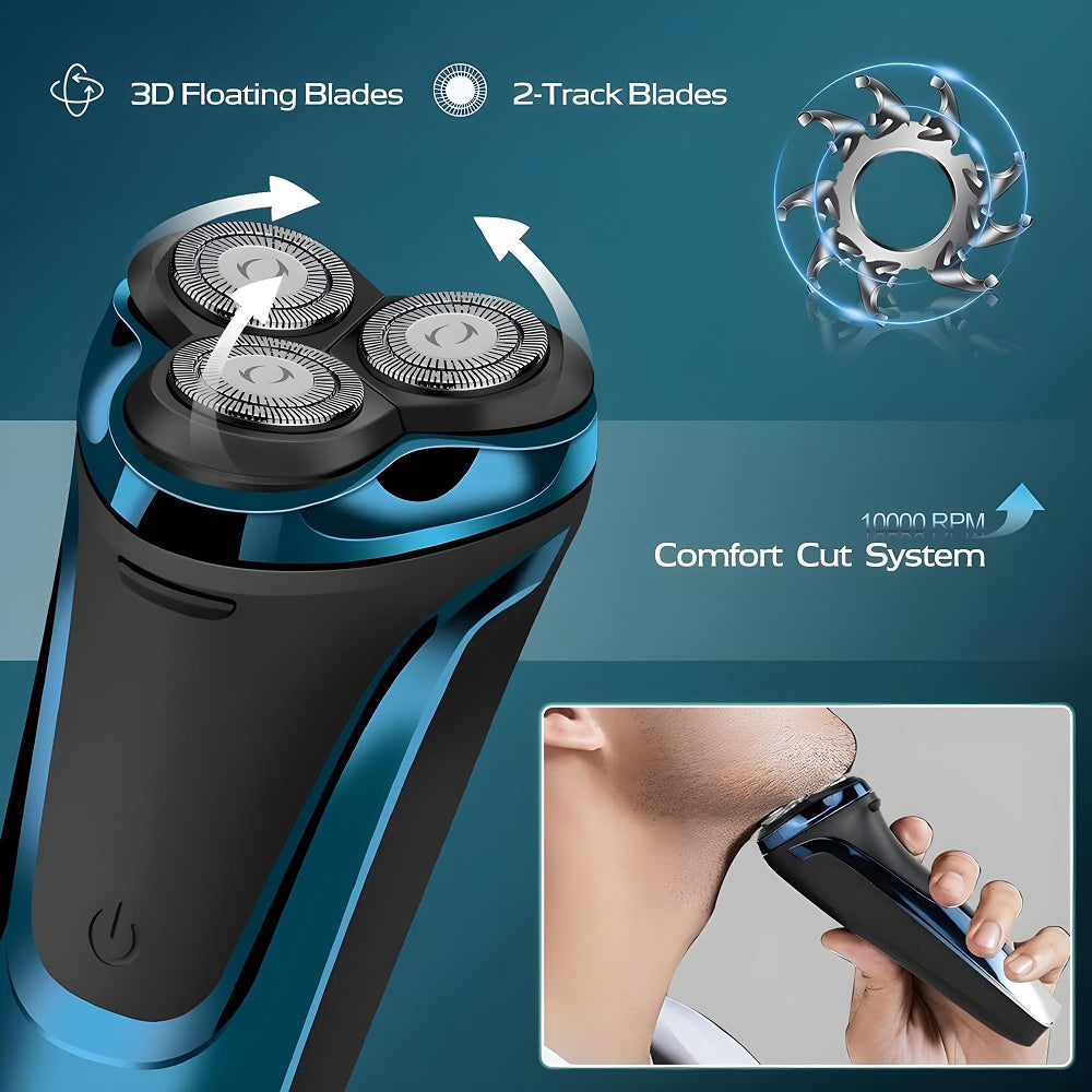 Men's Electric Razor Pro: The Ultimate On-The-Go Shaver