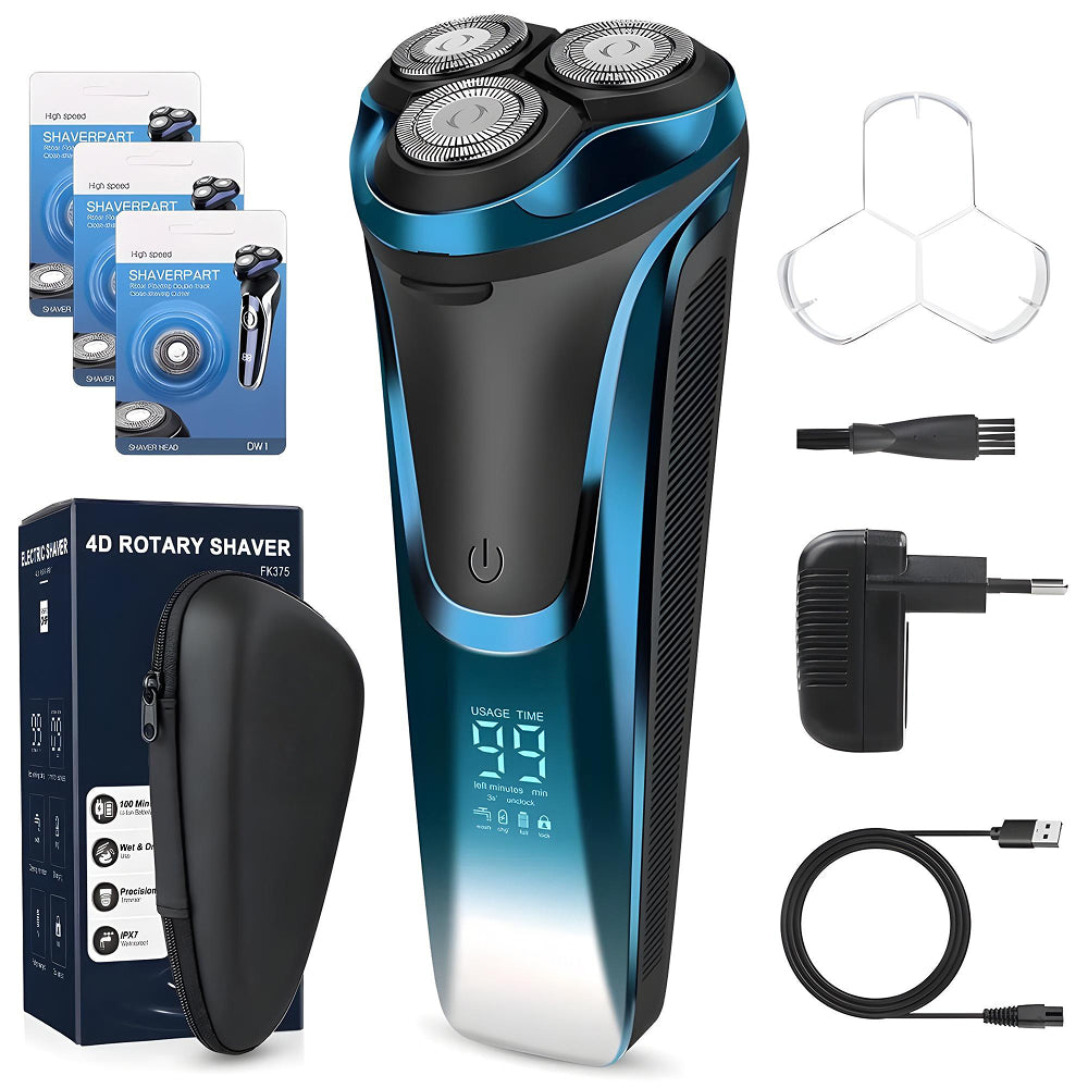 The Men's Electric Razor Pro: The Ultimate On-The-Go Shaver